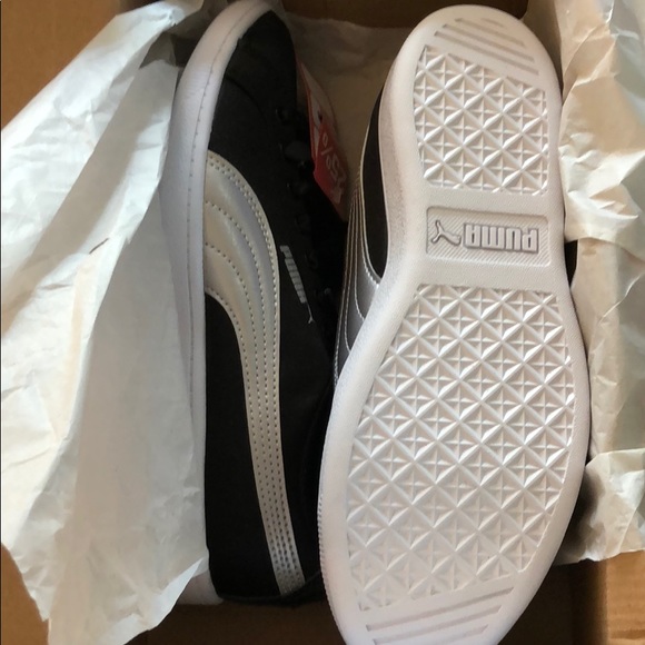 Puma | Shoes | Puma Vicky Ep Black Silver | Poshmark